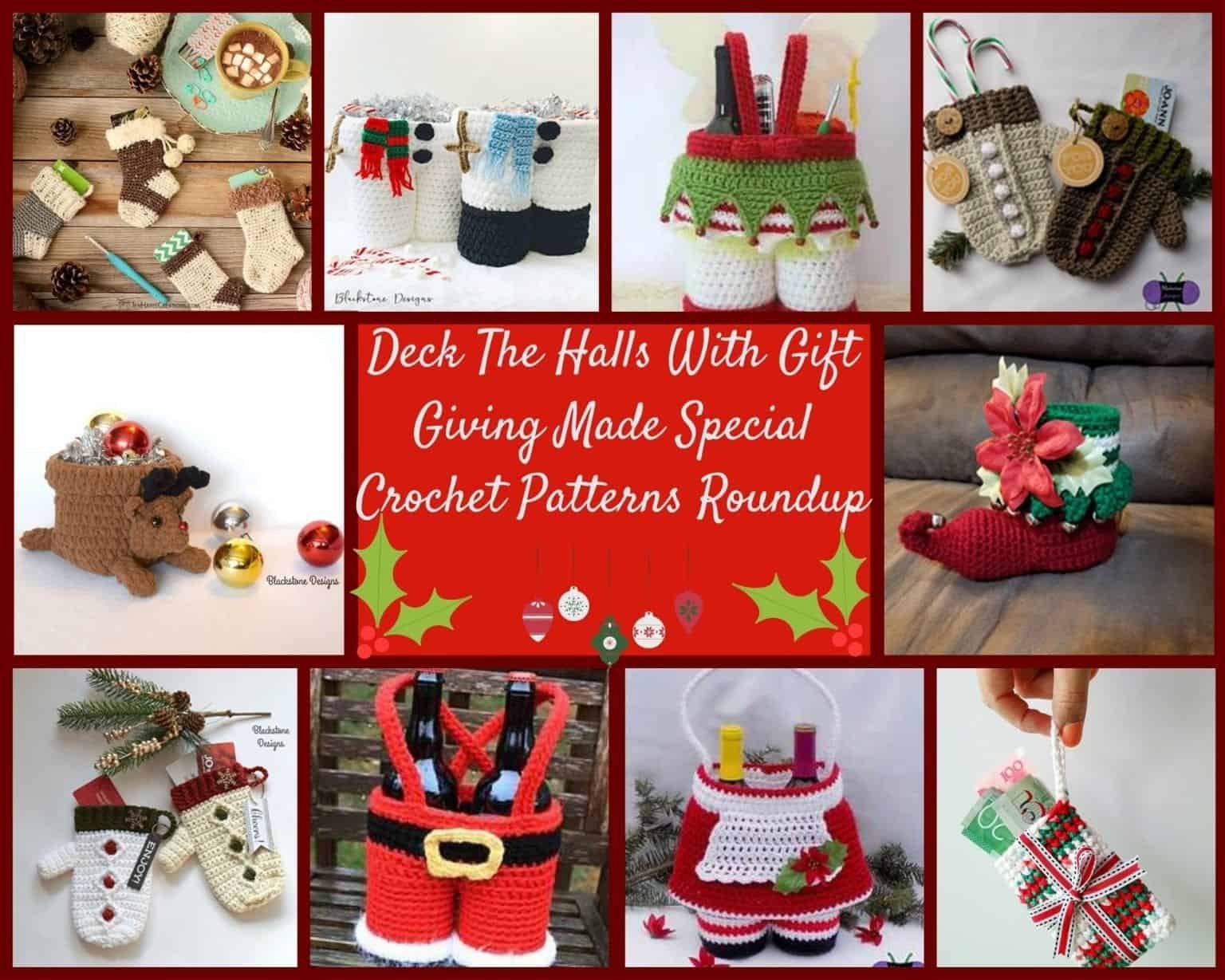 Deck The Halls With Crochet Stockings - PapioCreek Crochet