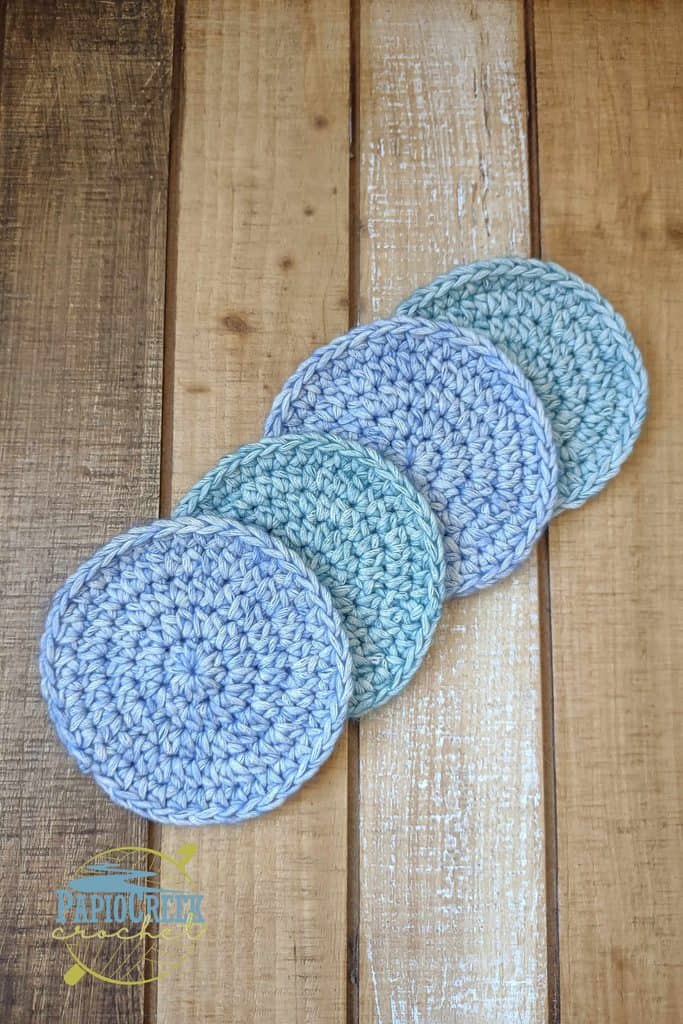 Face Cloths Crochet Pattern - PapioCreek Crochet