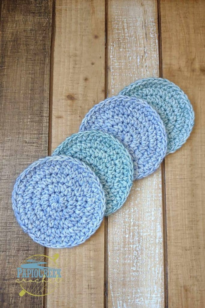Face Cloths Crochet Pattern - PapioCreek Crochet
